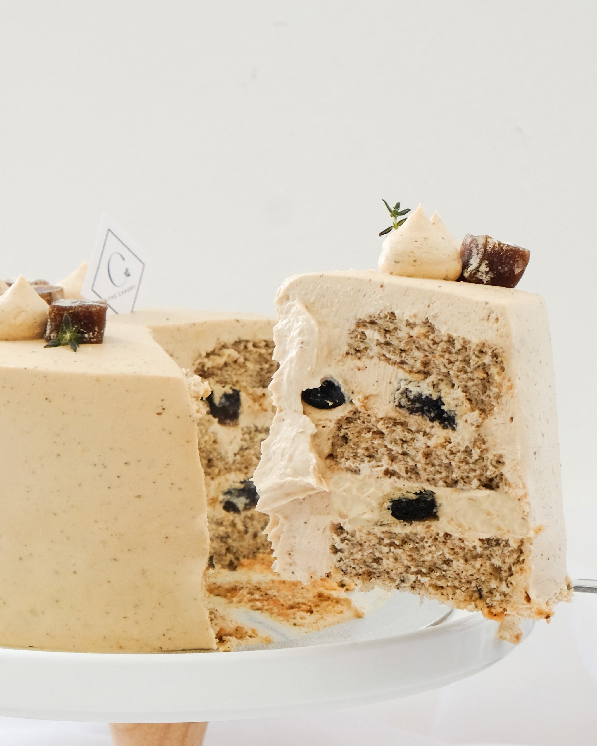 Earl Grey Black Sugar Mochi Cotton Cake – The Cakery Hong Kong
