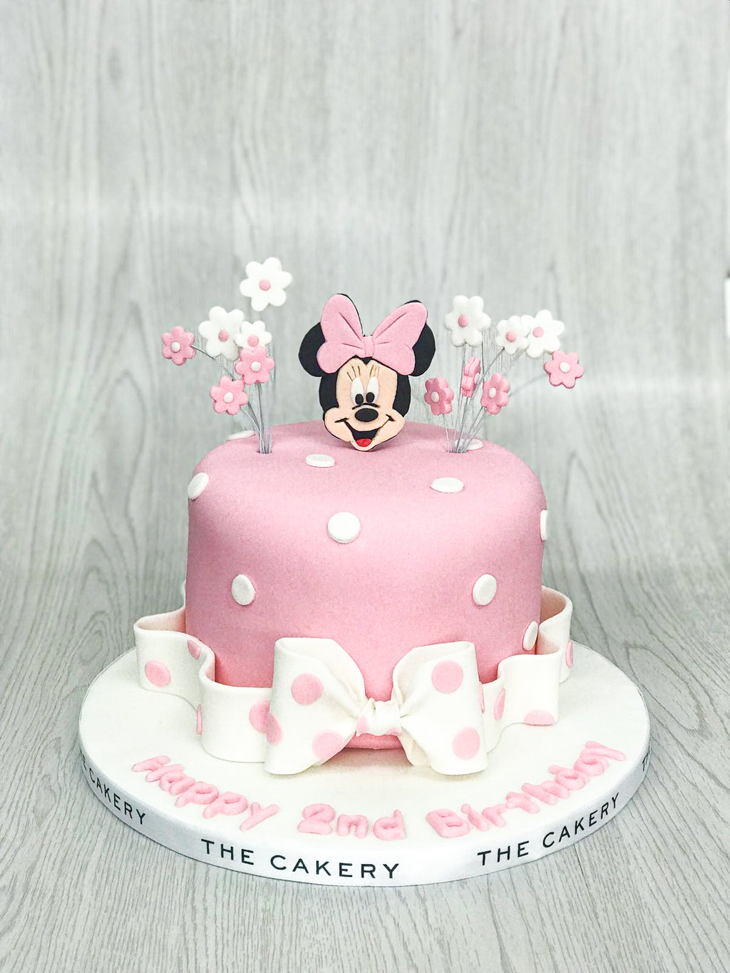 Happy Birthday Minnie Mouse Cake